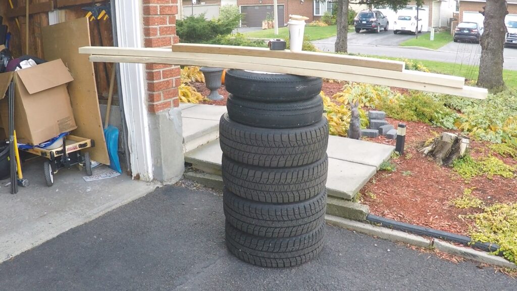 WALL MOUNTED TIRE RACK – DIYNorth