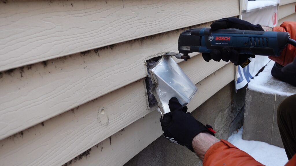 Dryer Vent Cap Installation – DIYNorth